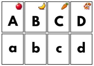 17 Free Alphabet Flashcards Sets (Printable) - Teach Prints