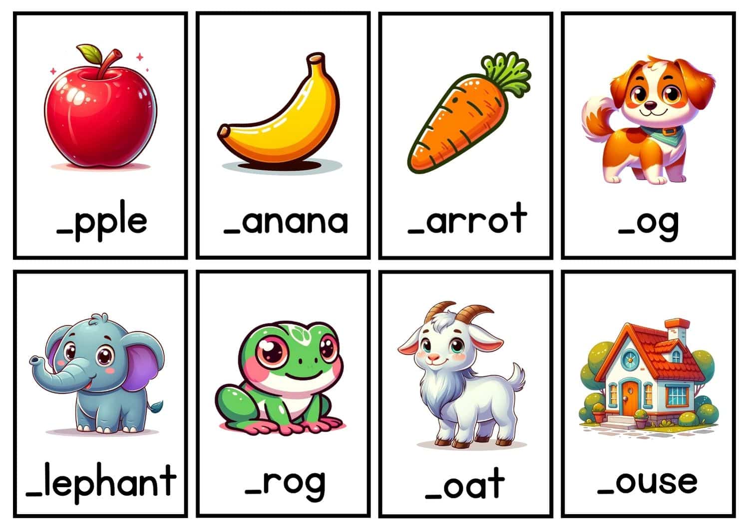 17 Free Alphabet Flashcards Sets (Printable) - Teach Prints