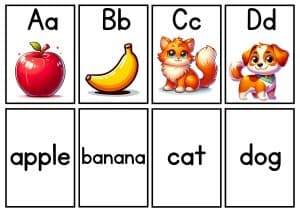 17 Free Alphabet Flashcards Sets (Printable) - Teach Prints