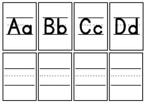 17 Free Alphabet Flashcards Sets (Printable) - Teach Prints