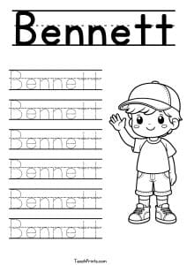 Free Name Tracing Worksheets - 901 Names A to Z (Printable)