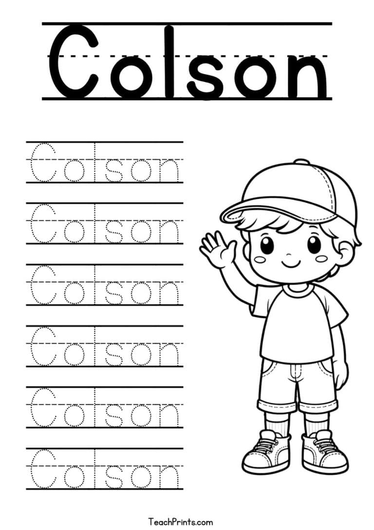 Free Name Tracing Worksheets - 901 Names A to Z (Printable)
