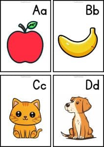 17 Free Alphabet Flashcards Sets (Printable) - Teach Prints