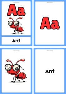 17 Free Alphabet Flashcards Sets (Printable) - Teach Prints