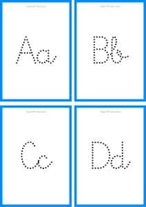 17 Free Alphabet Flashcards Sets (Printable) - Teach Prints