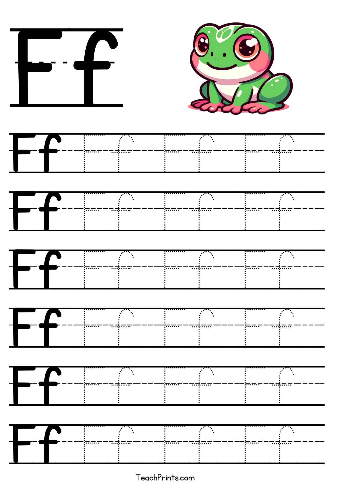 Alphabet Tracing Worksheets Free Printables Teach Prints