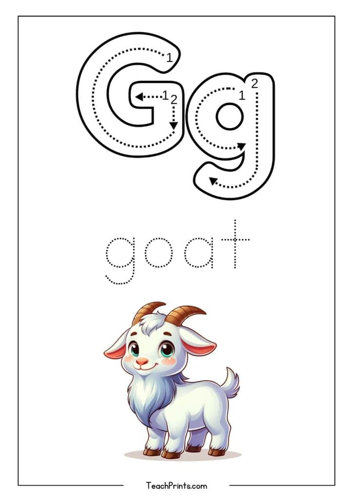 Letter G Worksheets Pre K Alphabet Letter Of The Week G Activities