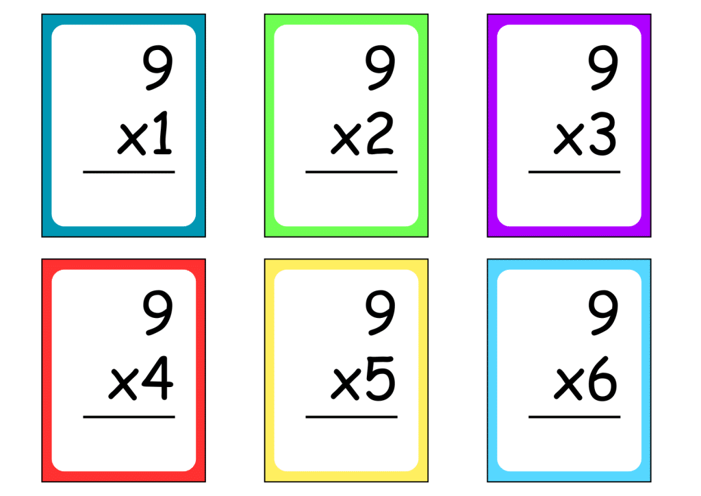 Multiplication Flashcards - Free Printables (48 Pages) - Teach Prints