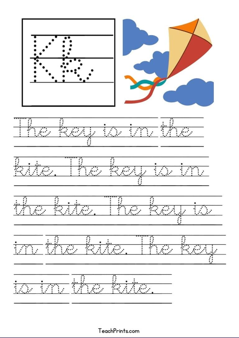 Cursive Alphabet Tracing Worksheets - Free Printables - Teach Prints