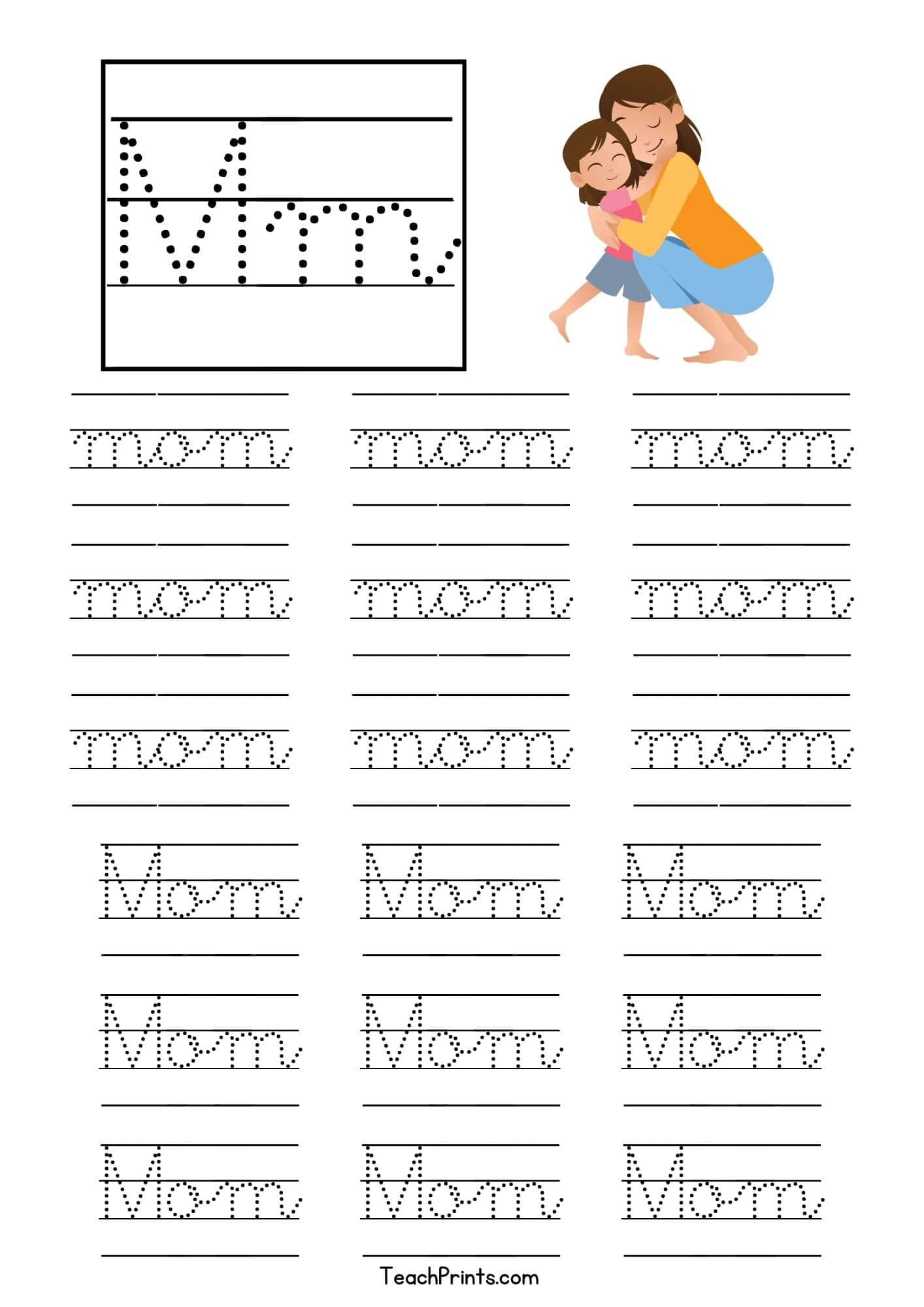 10 Cursive O Tracing Worksheets - Free Printables - Teach Prints