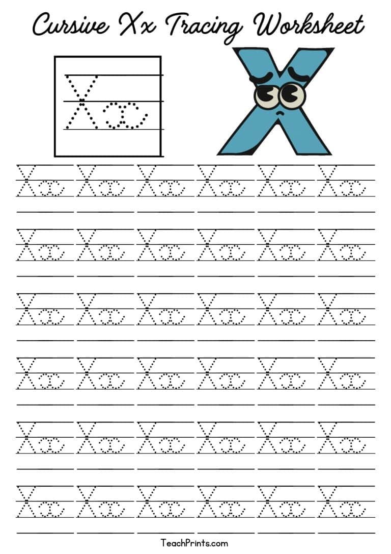 Cursive - Teach Prints