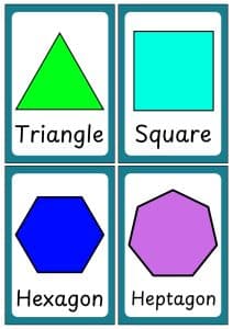Shapes Flashcards (2D & 3D) - Free Printables - Teach Prints