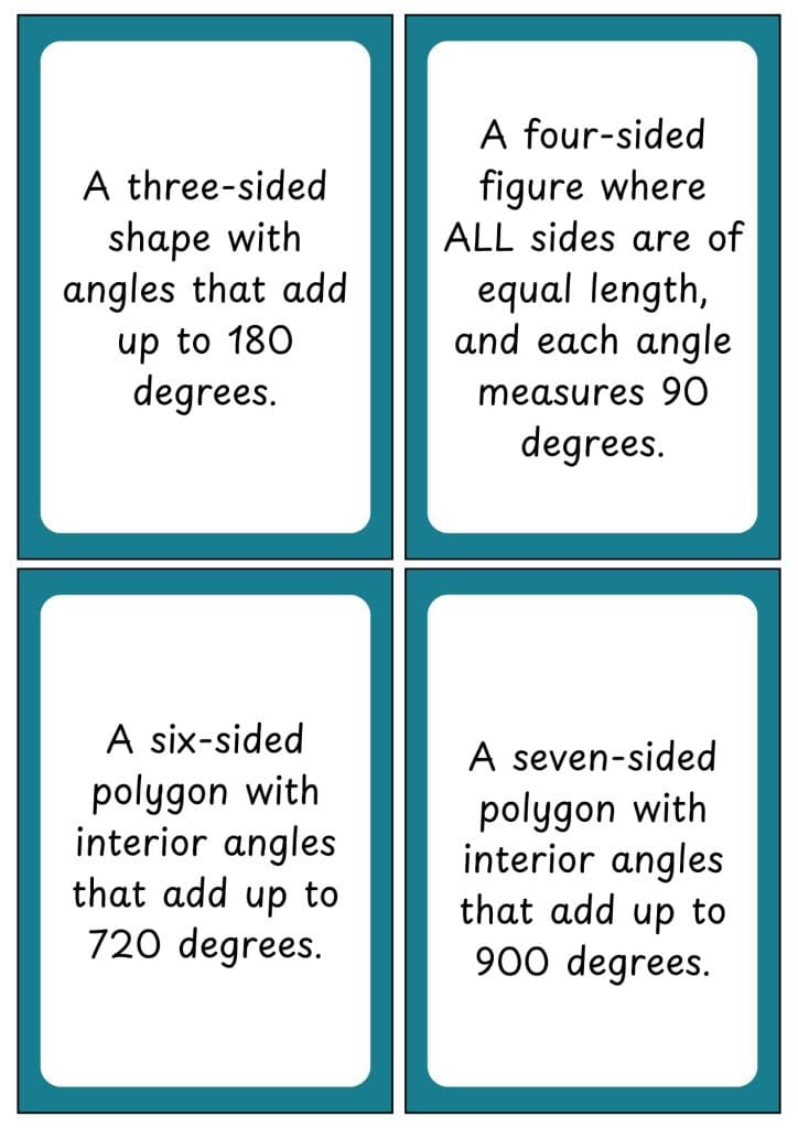 Shapes Flashcards (2D & 3D) - Free Printables - Teach Prints