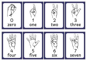ASL Sign Language Flashcards - Free Printables - Teach Prints