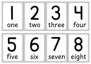 Numbers Flashcards (Numbers 1-100) - Free Printables - Teach Prints