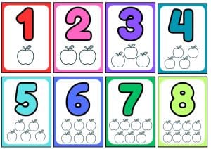 Numbers Flashcards (Numbers 1-100) - Free Printables - Teach Prints