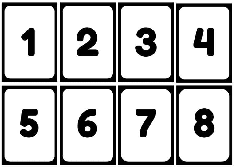 Numbers Flashcards (Numbers 1-100) - Free Printables - Teach Prints