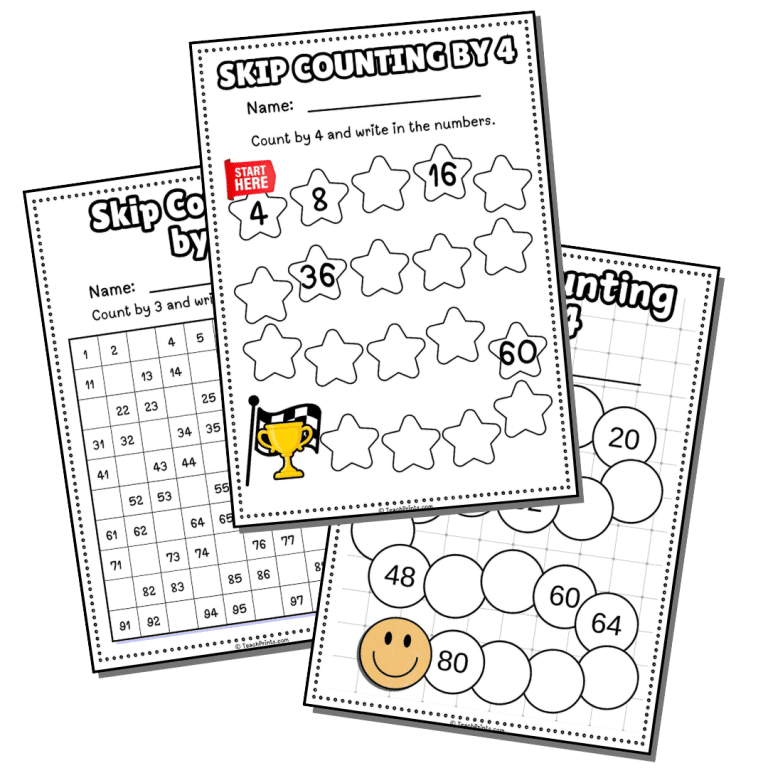 Printable Flashcards and Worksheets for Teachers and Parents - Teach Prints