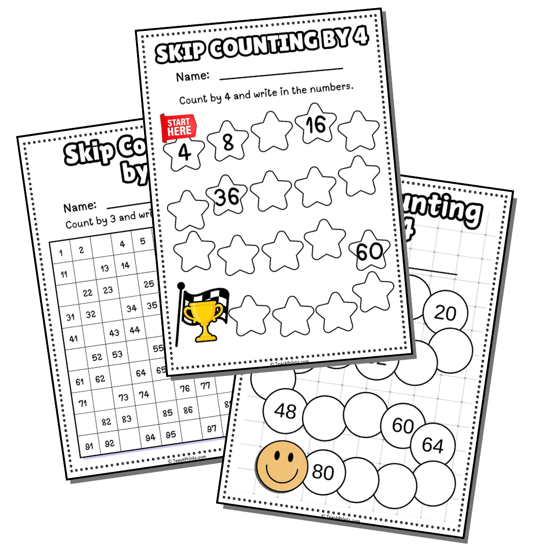 Printable Flashcards and Worksheets for Teachers and Parents - Teach Prints