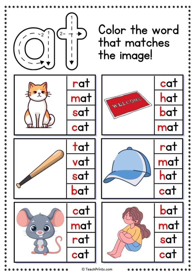 Kindergarten - Teach Prints