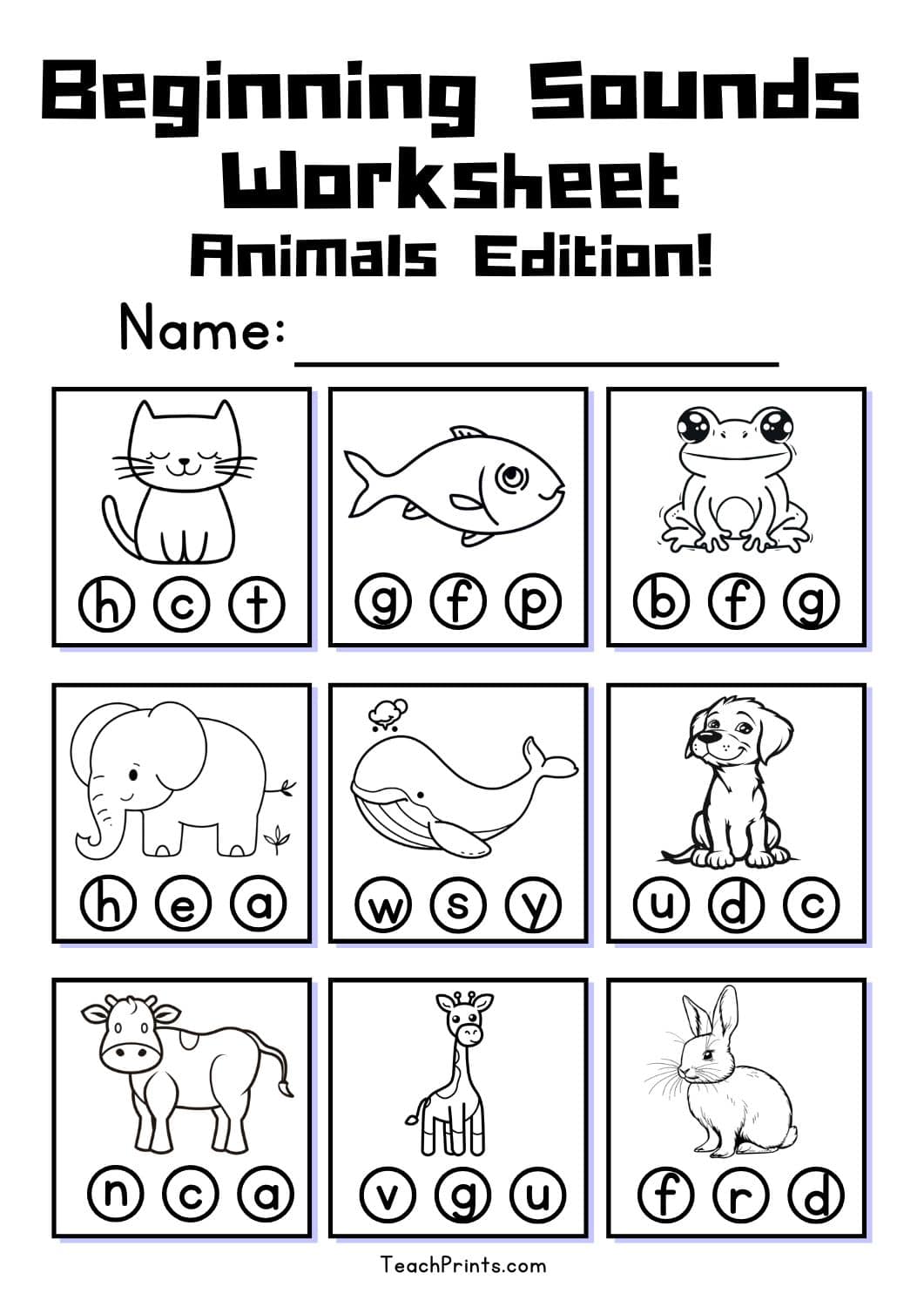 Kindergarten Letter Sounds Worksheets Free - Infoupdate.org