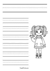32 Free Blank Name Tracing Worksheets - Teach Prints