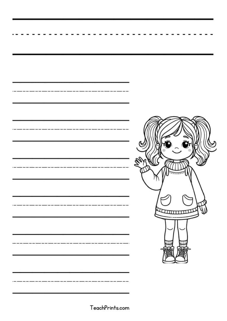 32 Free Blank Name Tracing Worksheets - Teach Prints