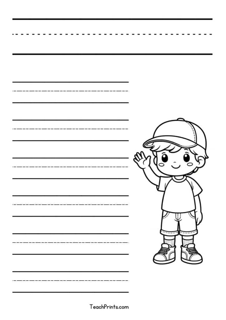 32 Free Blank Name Tracing Worksheets - Teach Prints