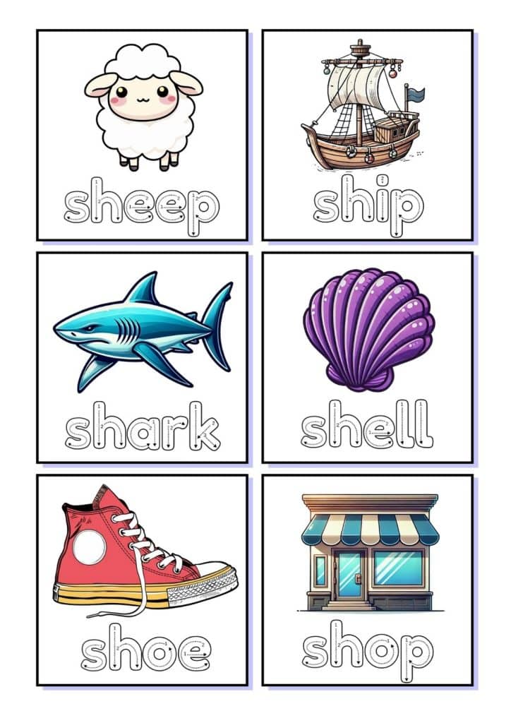 Free Sh Worksheets - Teach Prints