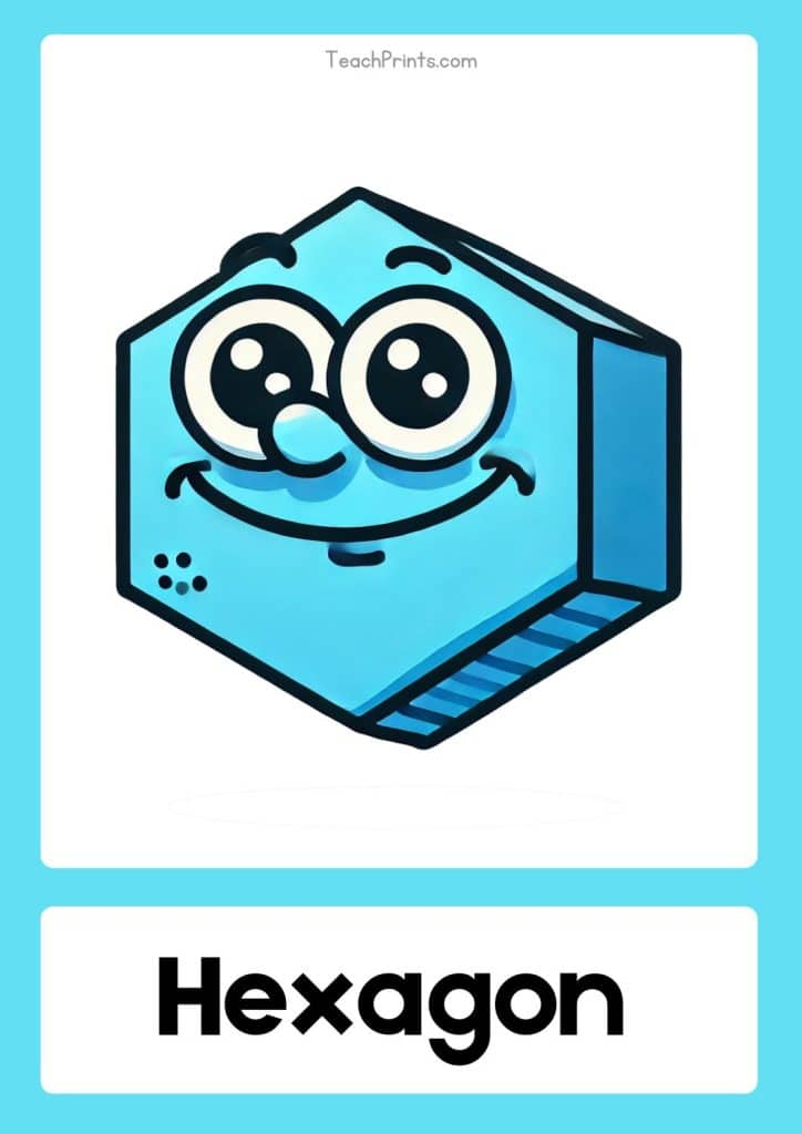 Shapes Flashcards (2D & 3D) - Free Printables - Teach Prints