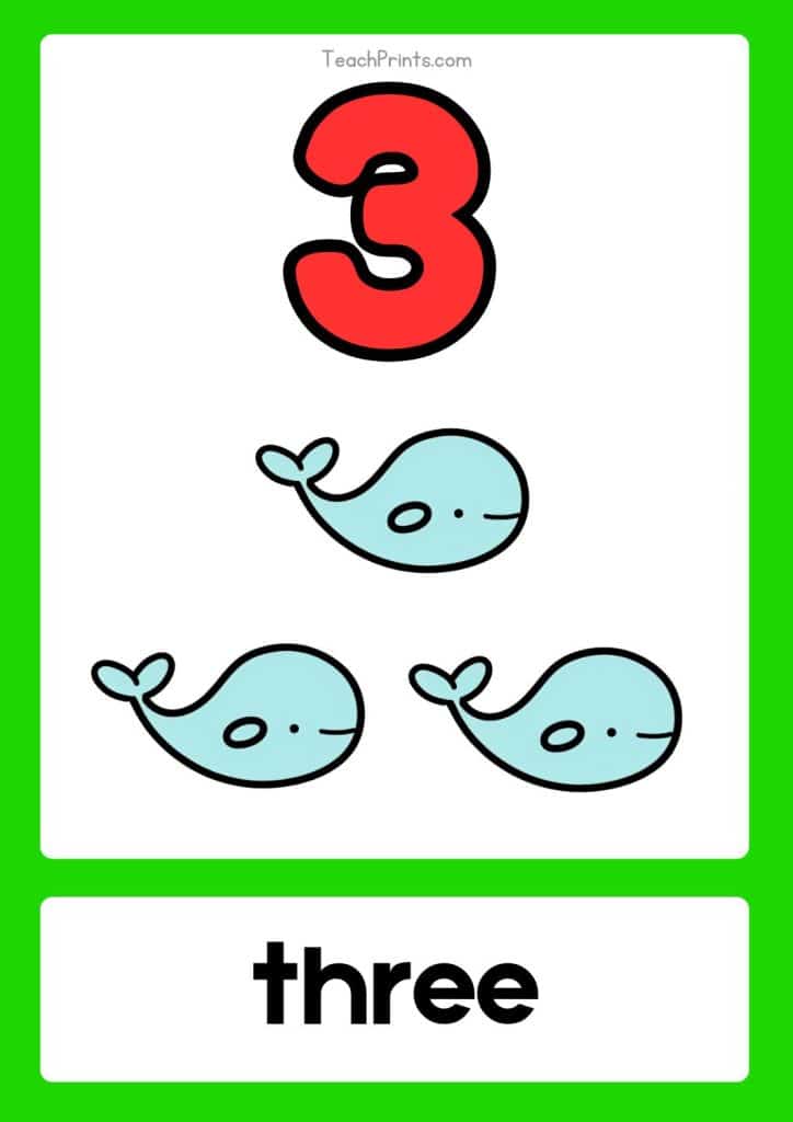 Numbers Flashcards (Numbers 1-100) - Free Printables - Teach Prints