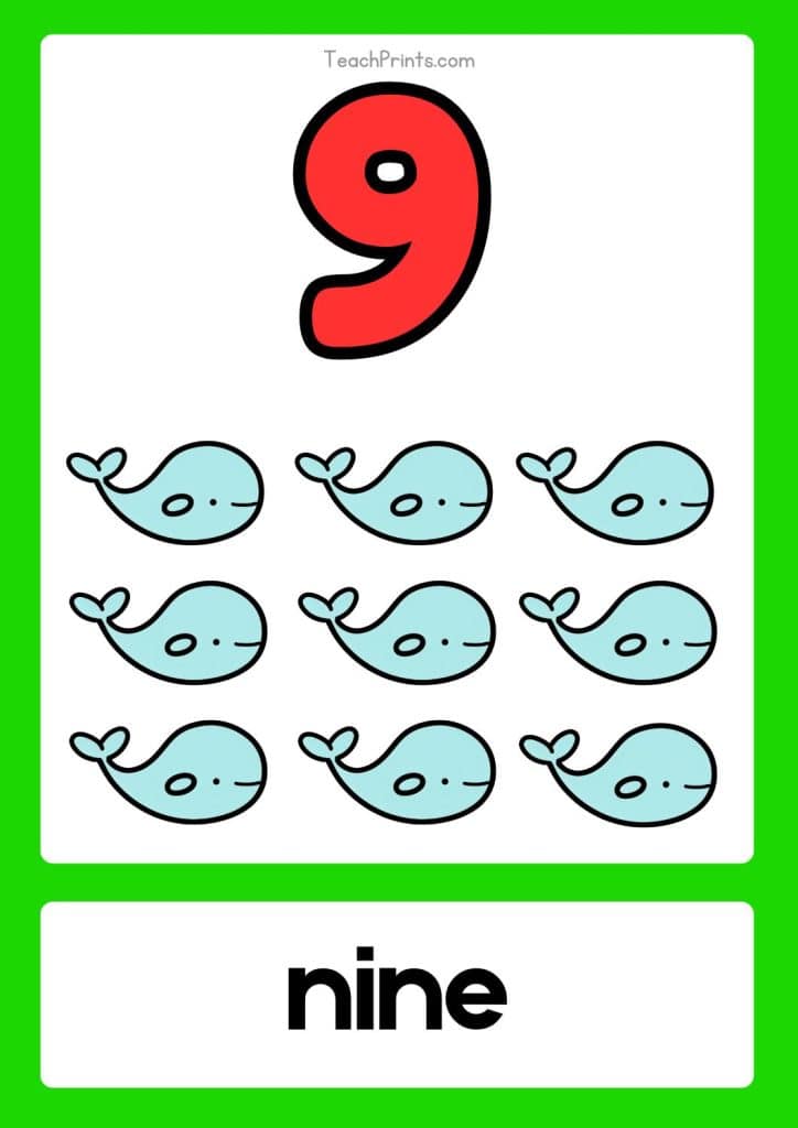 Numbers Flashcards (Numbers 1-100) - Free Printables - Teach Prints