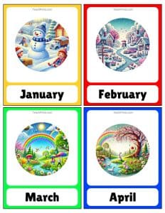 Days of the Week Flashcards (Free to Print) - Teach Prints