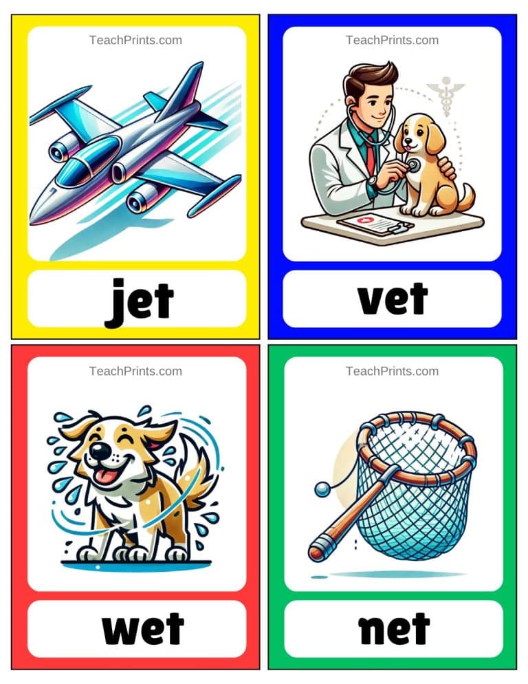 100 Free Consonant Blends Flashcards (Printable) - Teach Prints