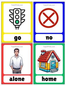 108 Free Diphthongs Flashcards (Printable) - Teach Prints