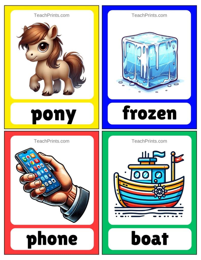 74 Free Long Vowels Flashcards (Print Now!) - Teach Prints