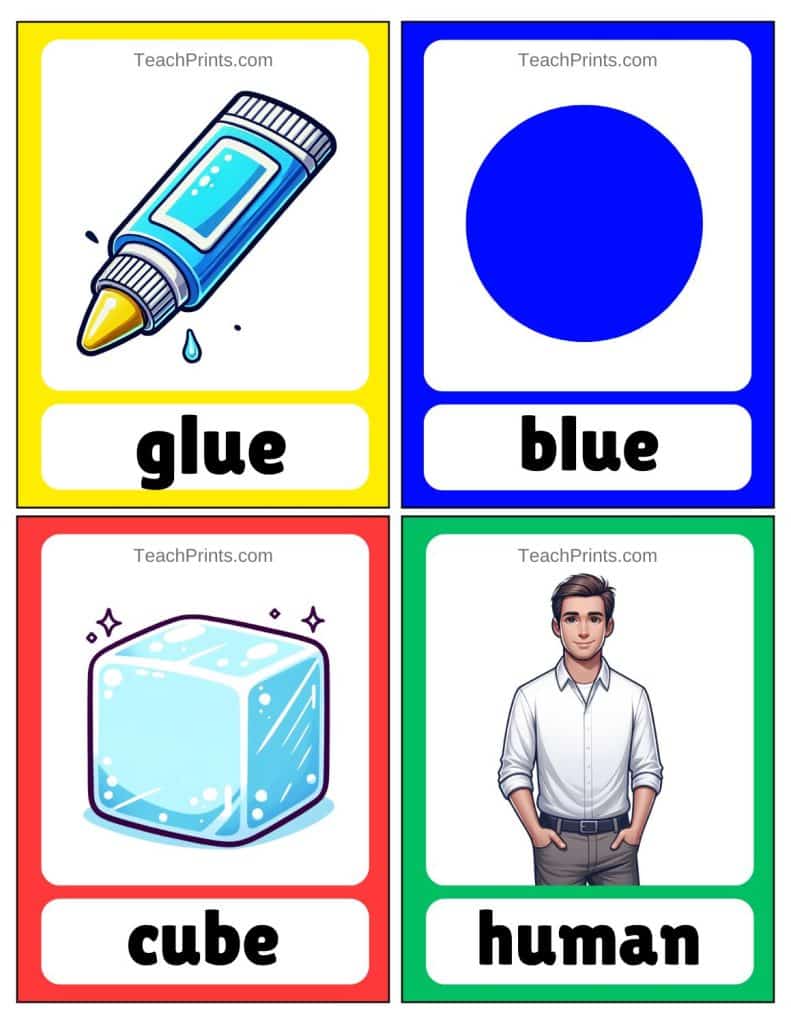 74 Free Long Vowels Flashcards (Print Now!) - Teach Prints