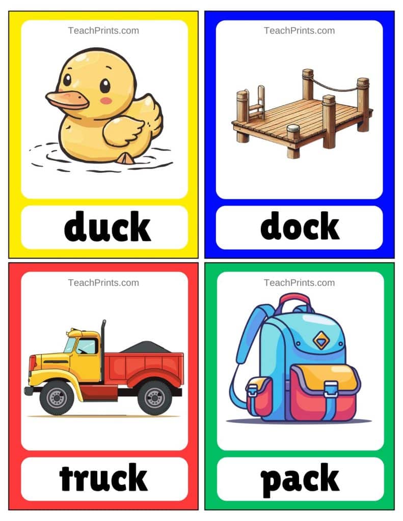 100 Free Digraphs Flashcards (Printable) - Teach Prints
