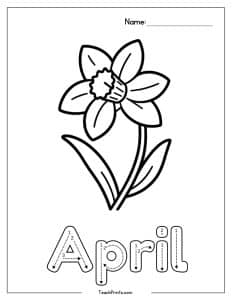 April Worksheets - 8 Free PDF Printables - Teach Prints