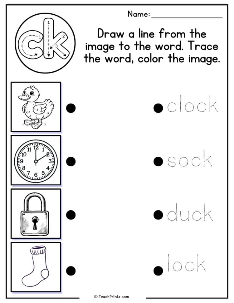 53 Free Digraphs Worksheets - PDF Printable - Teach Prints