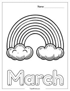 March Worksheets - 8 Free PDF Printables - Teach Prints