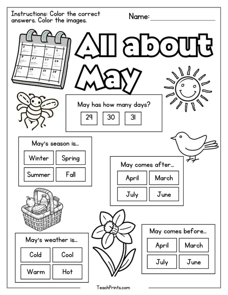 May Worksheets 8 Free PDF Printables Teach Prints may-worksheets-8-free-pdf-printables-teach-prints