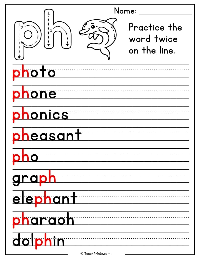 Ph Worksheets - Free PDF Printables - Teach Prints