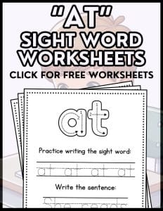 154 Sight Words Worksheets (Free PDF Printables) - Teach Prints